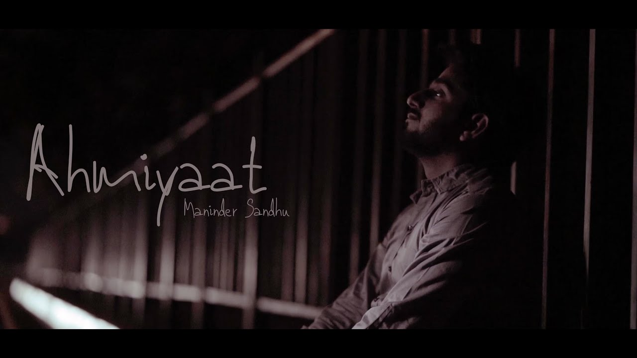 AHMIYAAT|Poetry-Maninder sandhu ft Taniya sabarwal|Music- Lil Martin ...