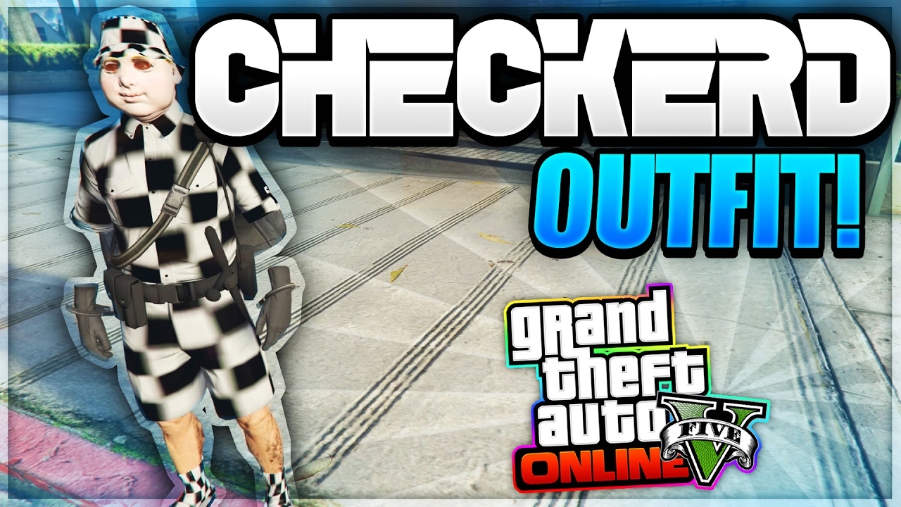GTA 5 Online-*SOLO* HOW TO OBTAIN CHECKERBOARD OUTFIT! (PATCH 1.37/1.28 ...