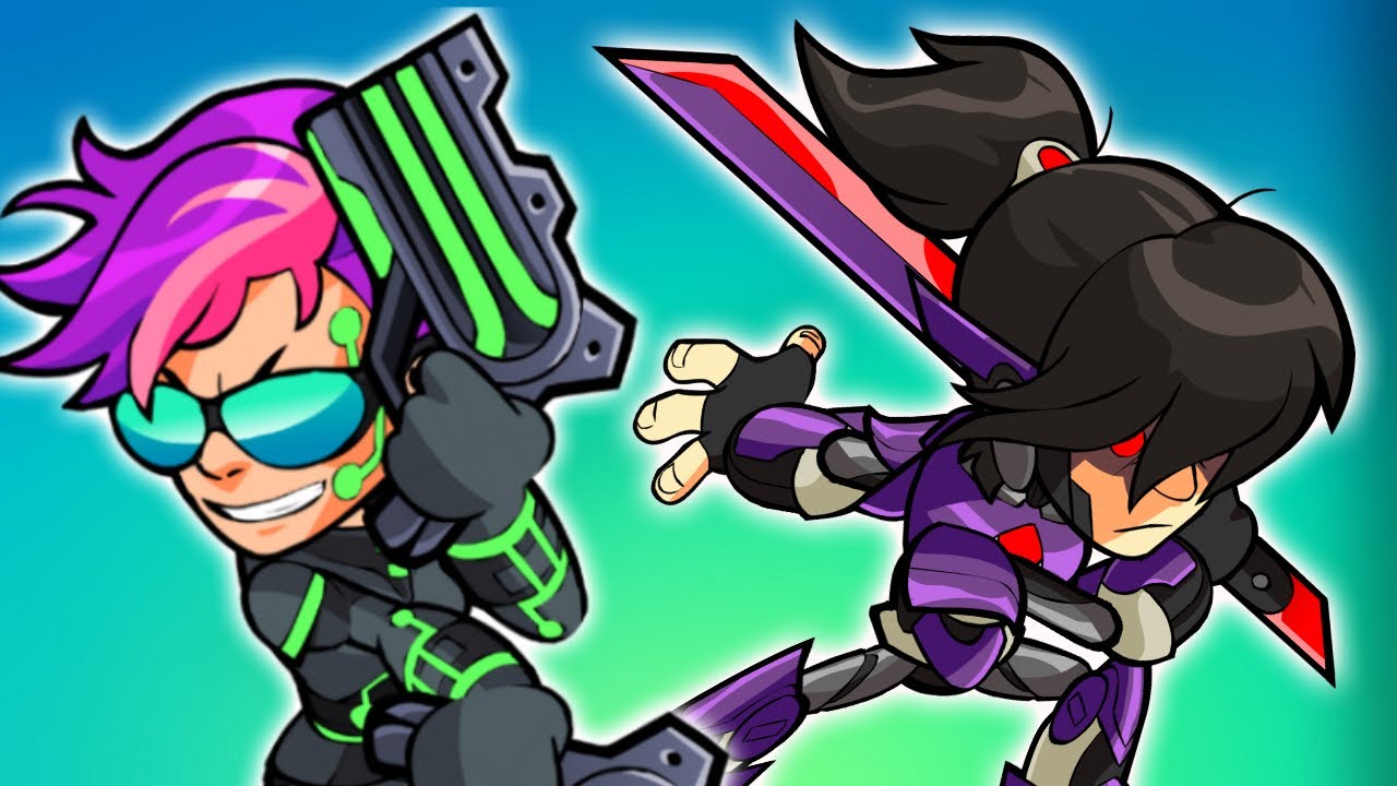 The FIRST Legends I Ever Played... Brawlhalla 1v1 Gameplay - YouTube