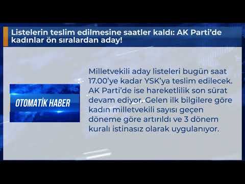 Listelerin teslim edilmesine saatler kaldı: AK Parti’de kadınlar ön sıralardan aday!