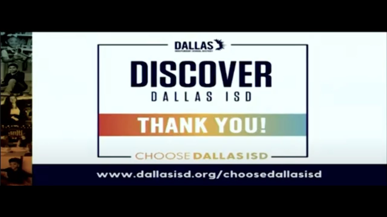 Discover Dallas ISD November 7, 2020 - YouTube