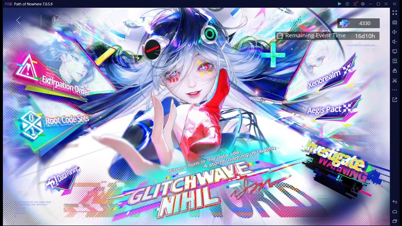 Glitchwave Nihil | Path to Nowhere | Playthrough - YouTube