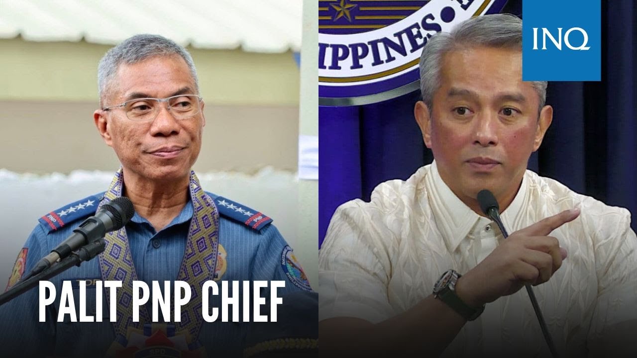 Gen. Nicolas Torre III, sinibak sa pwesto bilang PNP chief - YouTube