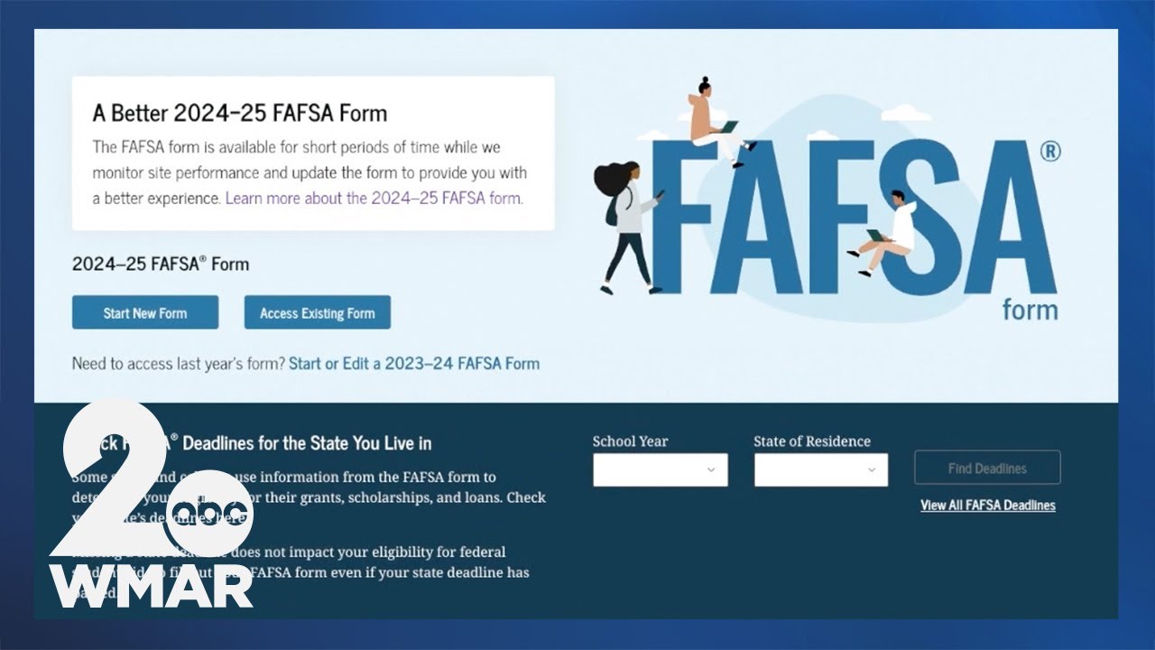 Student financial aid applicants experience issues with new FAFSA form ...