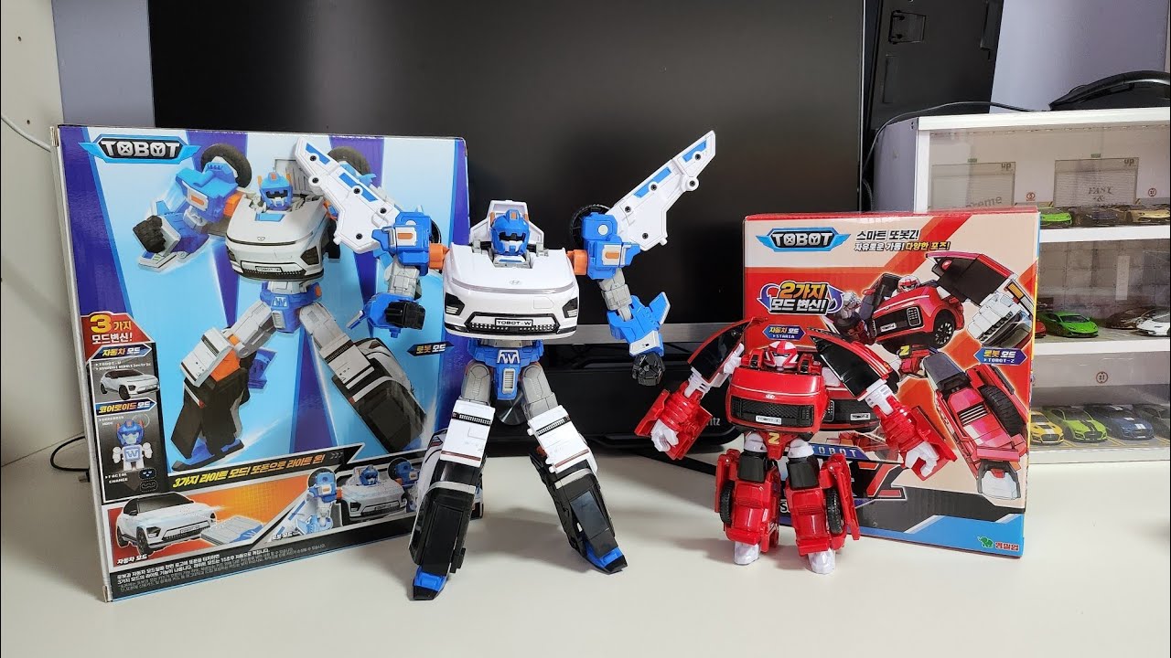 뉴 또봇 W + 스마트 또봇 z 언박싱 리뷰 [ NEW TOBOT W + SMART TOBOT Z UNBOXING REVIEW ...