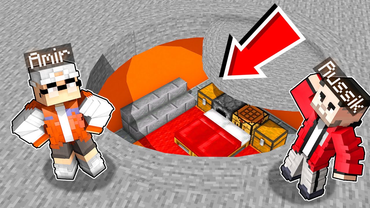 ich BAUE GEHEIMBASE für RUSSIK auf der Youtuber Insel Minecraft - YouTube