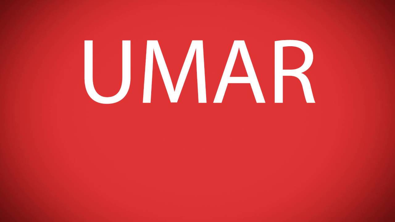 How to pronounce UMAR [Marvel characters] - YouTube