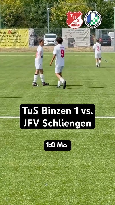 C-Junioren Regio - Jugendturnier | TuS Binzen 1 vs. JFV Schliengen. Mo mit dem 1:0 für Binzen ...