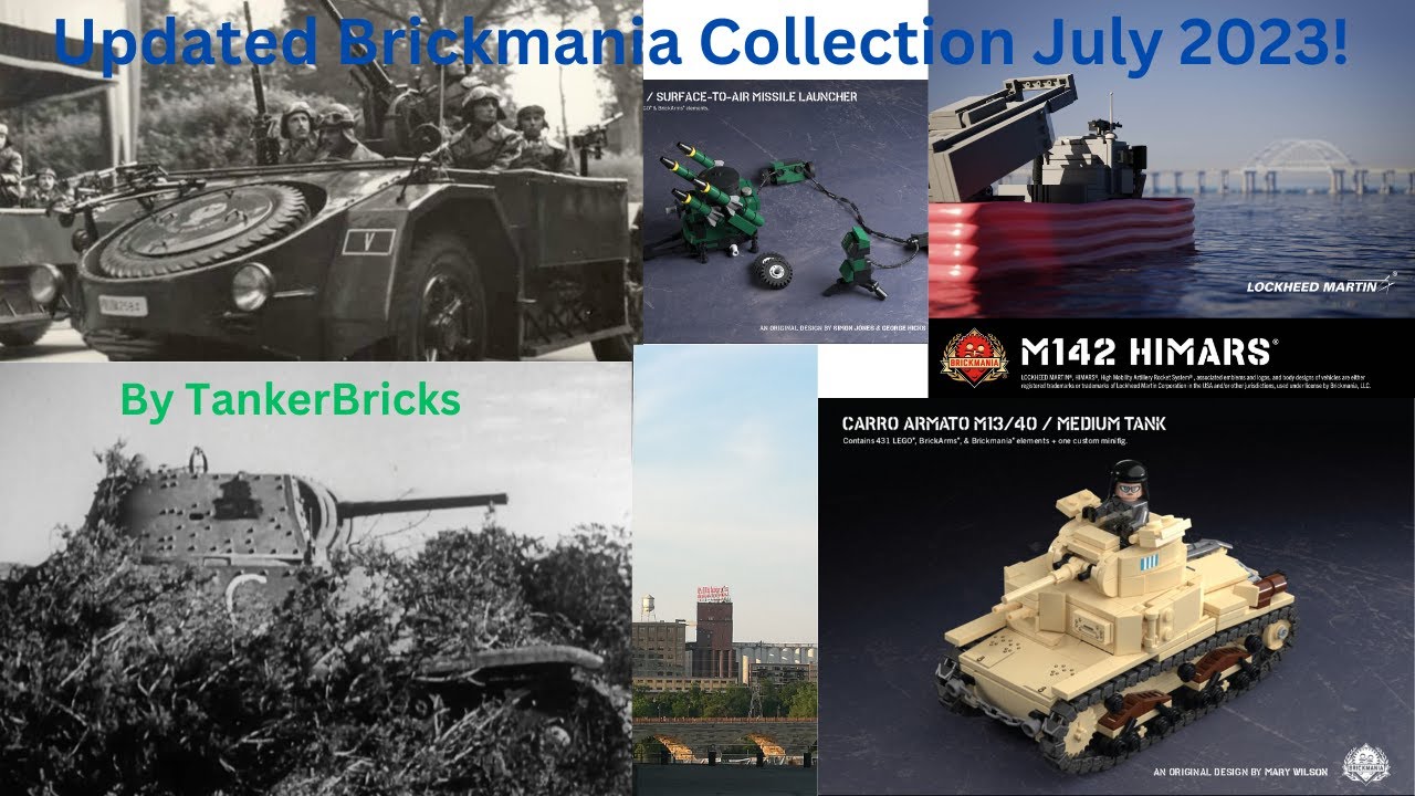 Updated 2023 Brickmania Collection! - YouTube