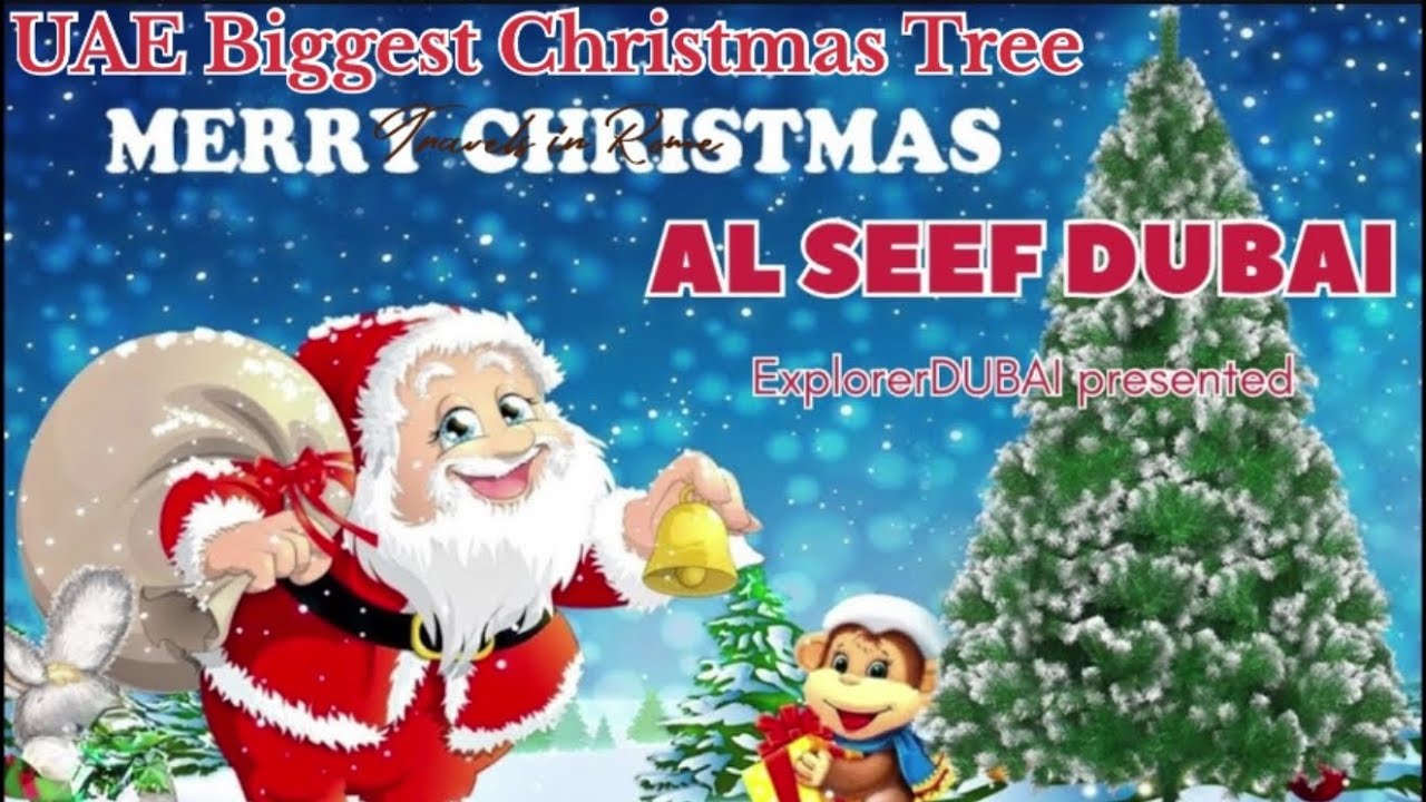 DUBAI Christmas’s Vibes in Al Seef, Dubai 2024. UAE Biggest Christmas ...