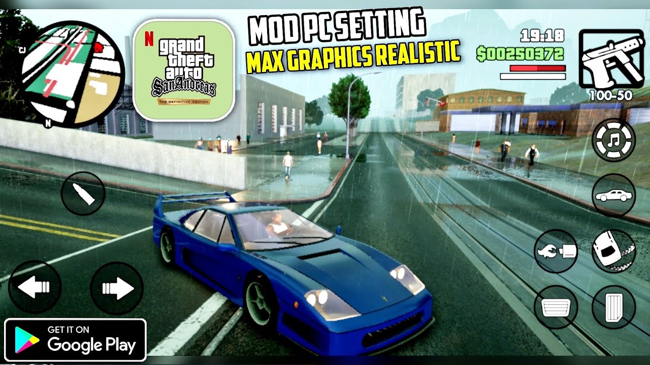 GTA: San Andreas The Definitive Edition Mobile (Android/Ios) Mod PC ...