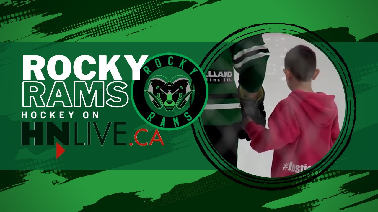 Rocky Rams Hockey on HNLive.ca - vs. Coaldale Copperheads - YouTube