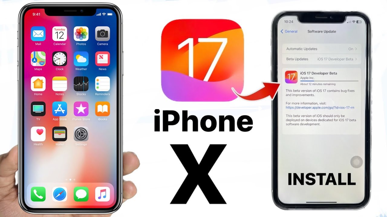 IOS 17 on iPhone X | How to update IOS 17 on iPhone X - YouTube