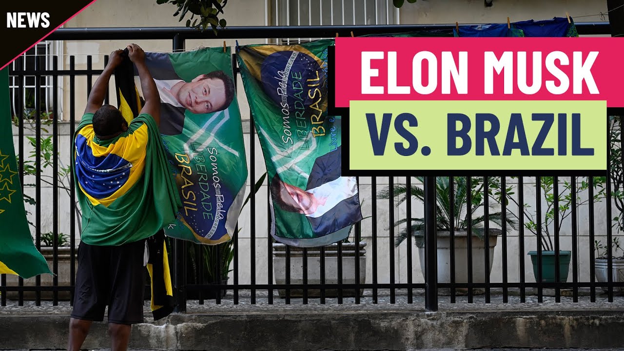 Elon Musk’s fight with Brazil’s top judge escalates - YouTube