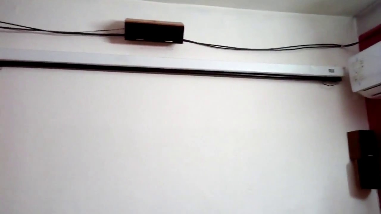 Hiding cables & wires at the corner - YouTube