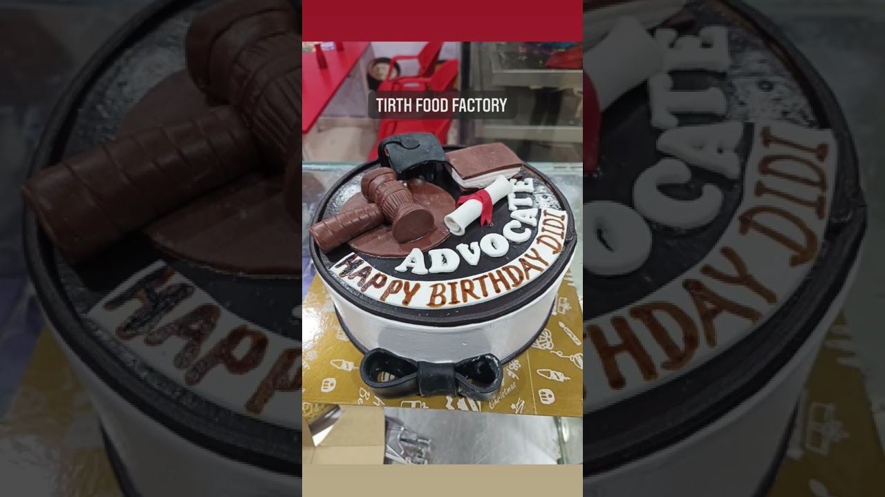 advocate cake | Birthday Special | for LAWYERS | CHOCOLATE CAKE | # ...