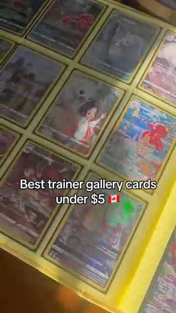 Best trainer gallery cards under $5. who’s your fav? #pokemoncards # ...