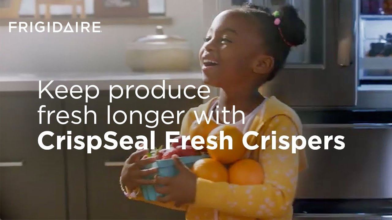 Keep Produce Fresh Longer With CrispSeal Fresh Crispers in Frigidaire ...