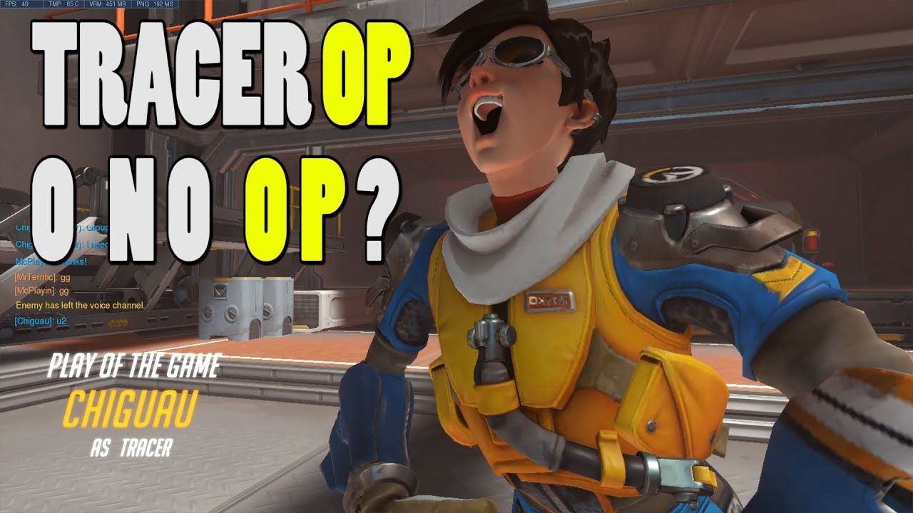 Tracer es OP? - Overwatch - YouTube