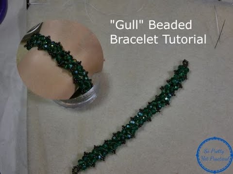 "Gull" Beaded Bracelet Tutorial | DIY | Pattern | Cabin Fever Beading ...