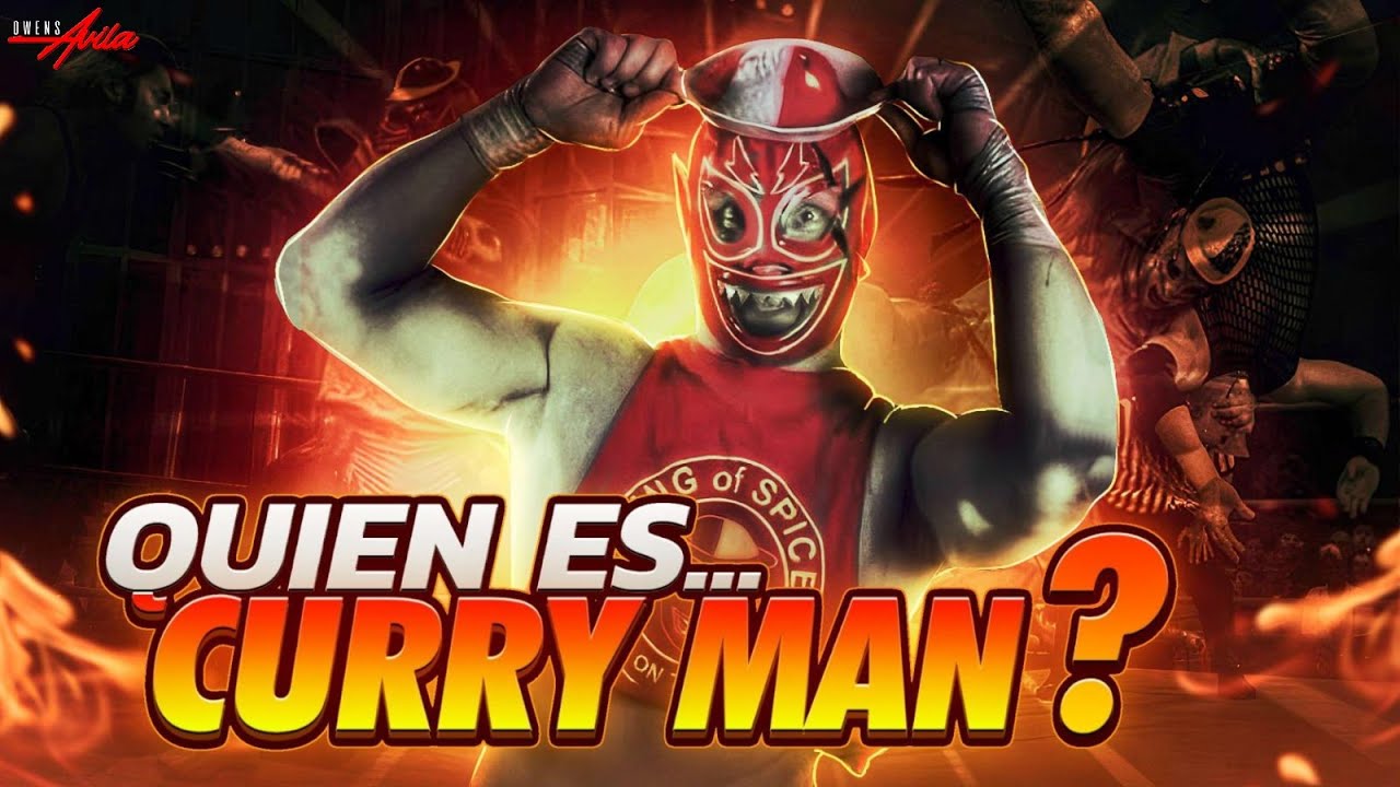 ¿Quién es Curry Man?/El Personaje Más Bizarro de Christopher Daniels ...