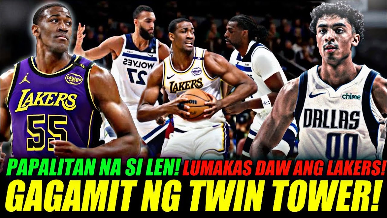 NAKU FINISH NA! LAKERS GAGAMIT NG TWIN TOWER BUKAS SA TIMBERWOLVES ...