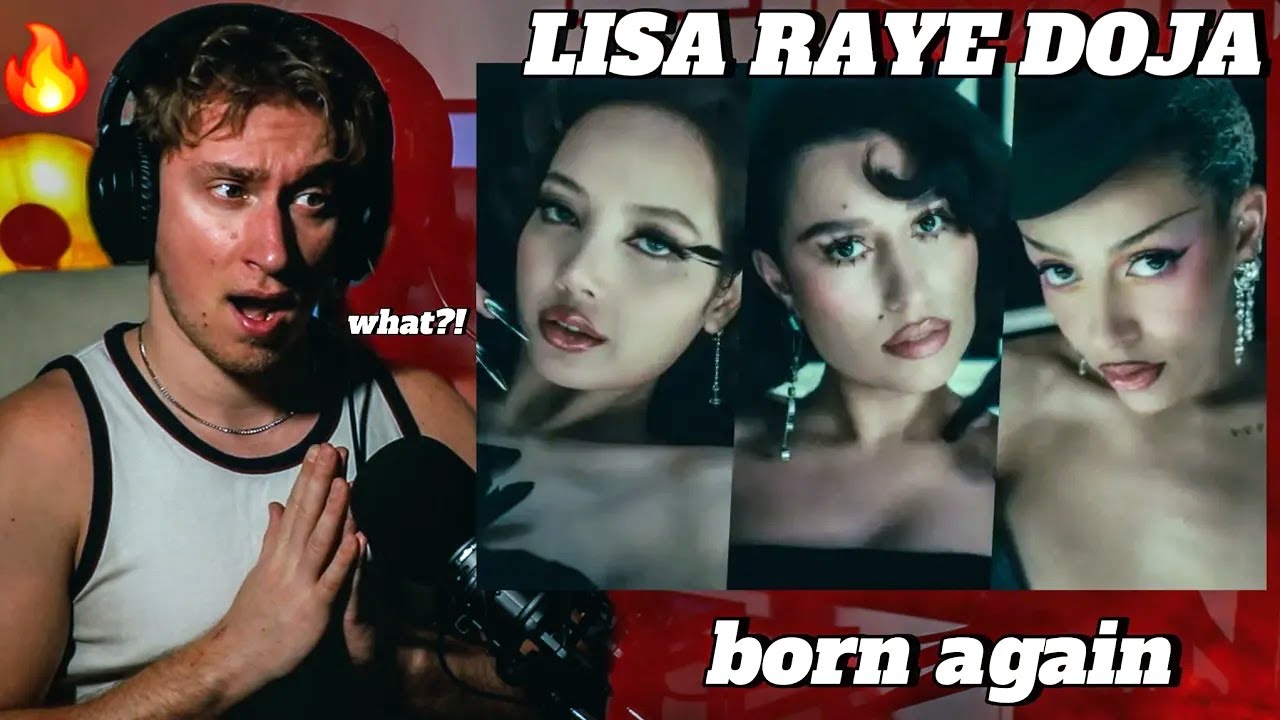 LISA - BORN AGAIN feat. Doja Cat & RAYE (MV Teaser) | Richards Infinity Reacts - YouTube