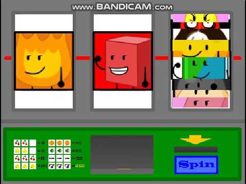 BFDI: slots gameplay - YouTube