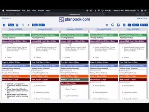 Creating Templates on Planbook - YouTube