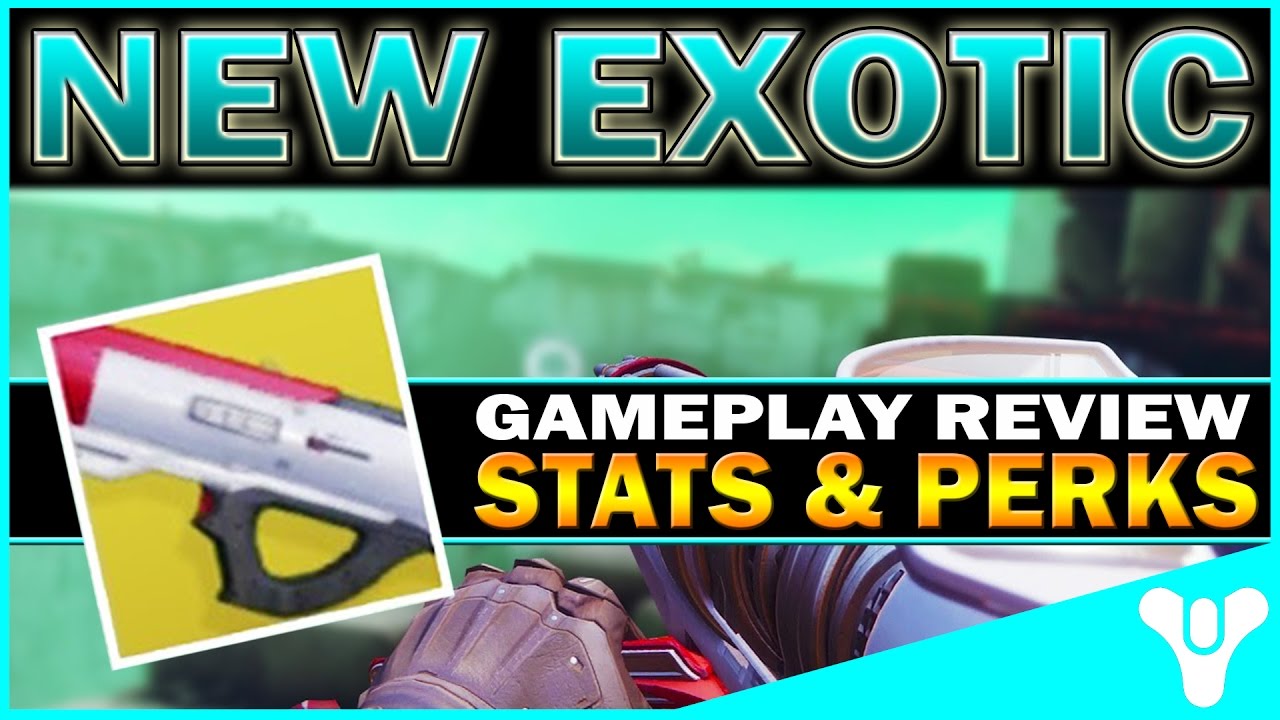 DESTINY 2 NEW EXOTIC! Sweet Business Exotic Auto Rifle (Stats, Perks ...