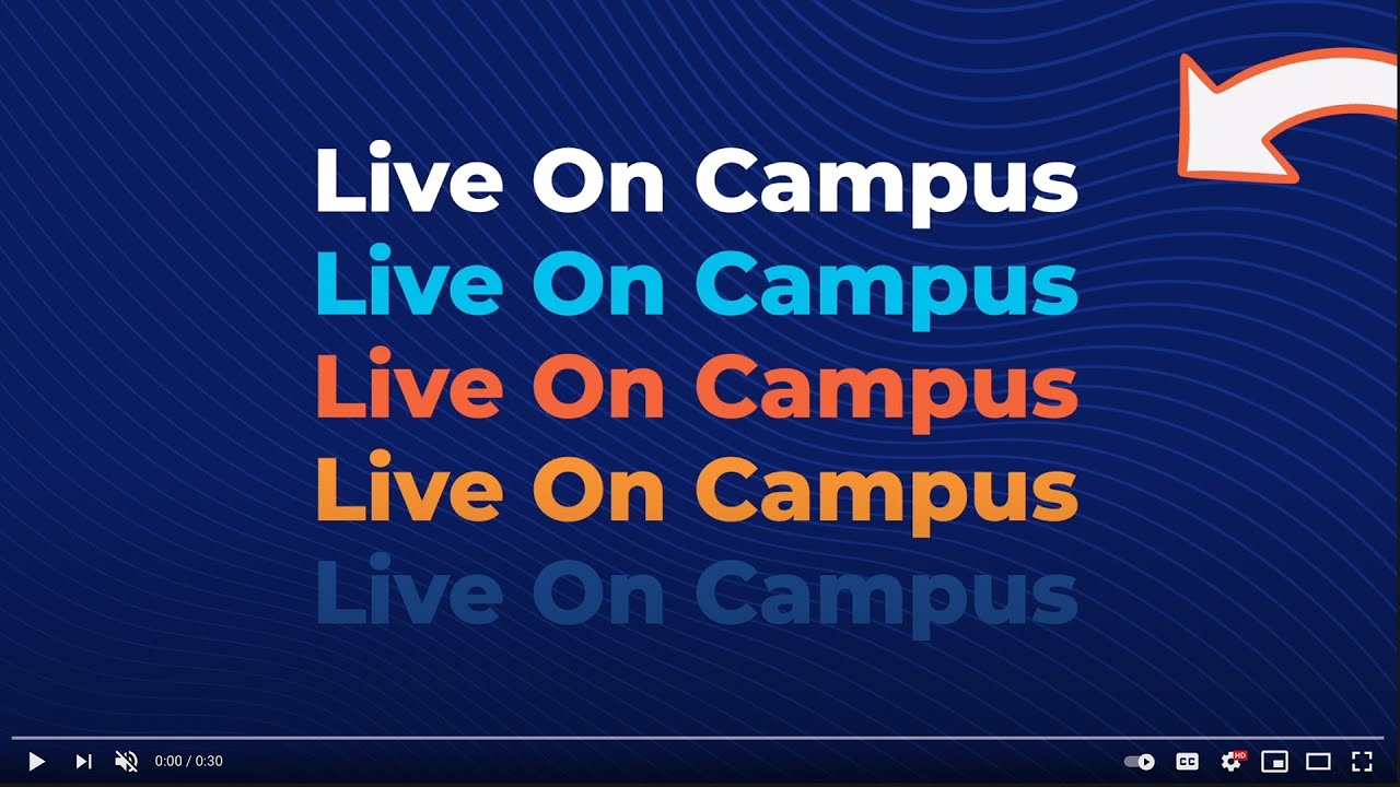 Live On Campus with University Housing - YouTube