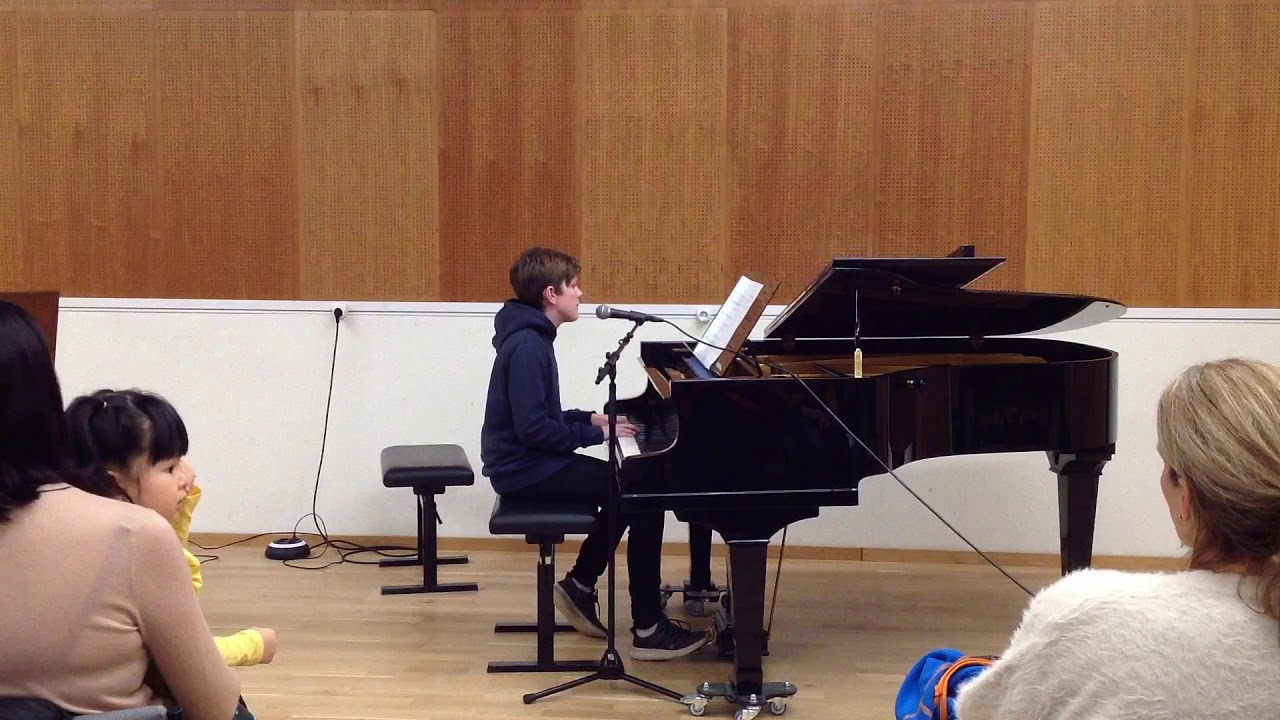 Max Horne ”Imagine” piano & sång - YouTube