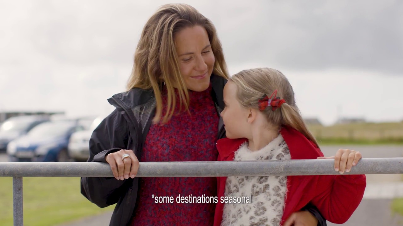 Loganair, Scotland's Airline - Bringing you home for 55 years TV advert ...