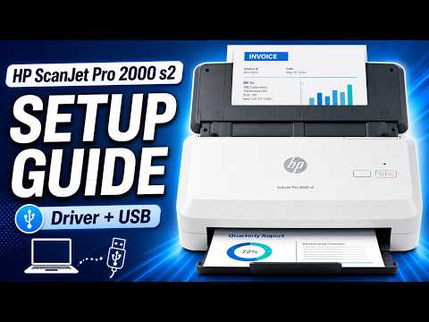 HP ScanJet Pro 2000 s2 Setup Guide | Install Driver & Start Scanning Easily