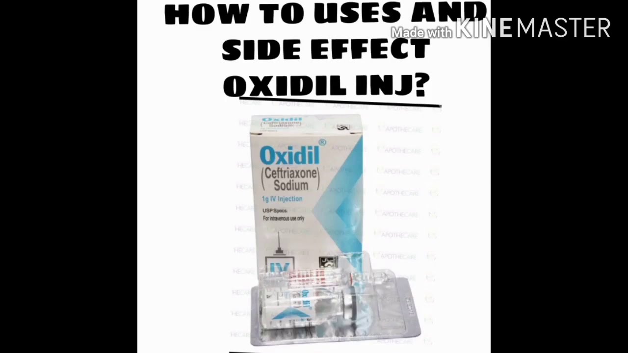 HOW TO USE OXIDIL INJ///CEFTRIAXON COMPLETE REVIEW - YouTube