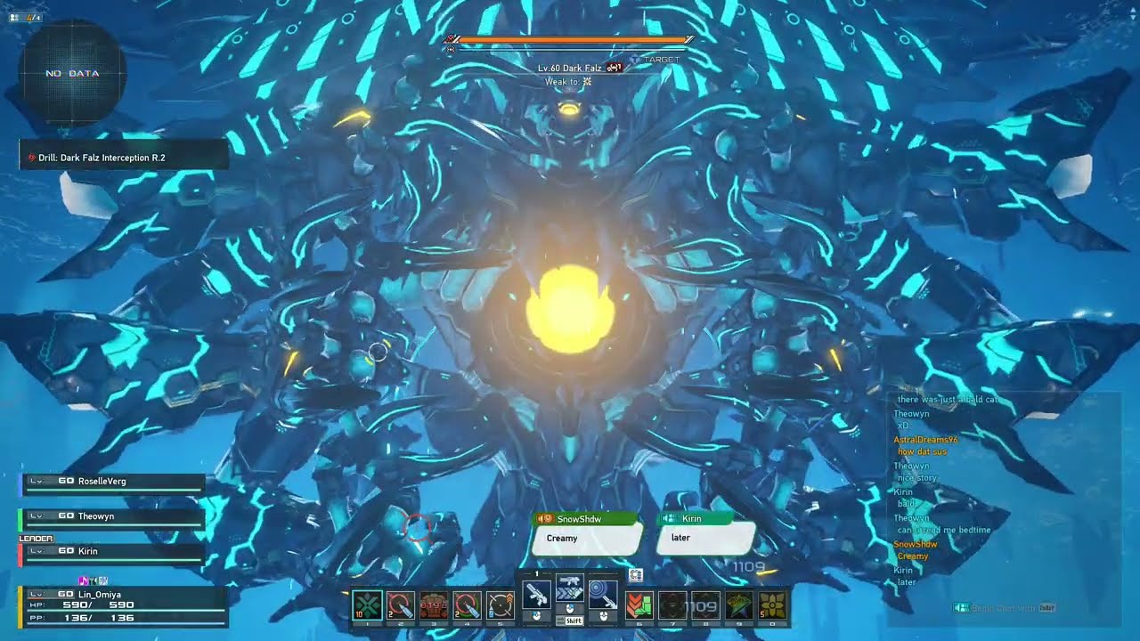 PSO2: NGS - (Ranger) Dark Falz R2 no deaths - YouTube