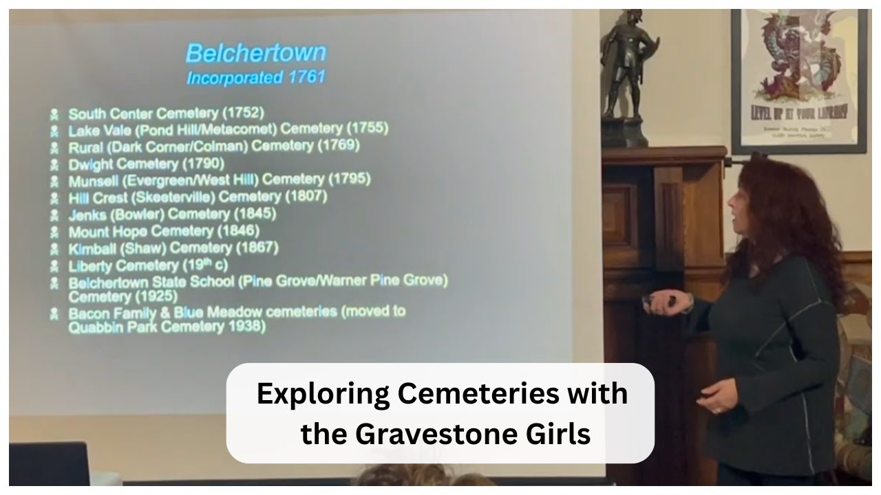 Exploring Cemeteries with the Gravestone Girls - YouTube
