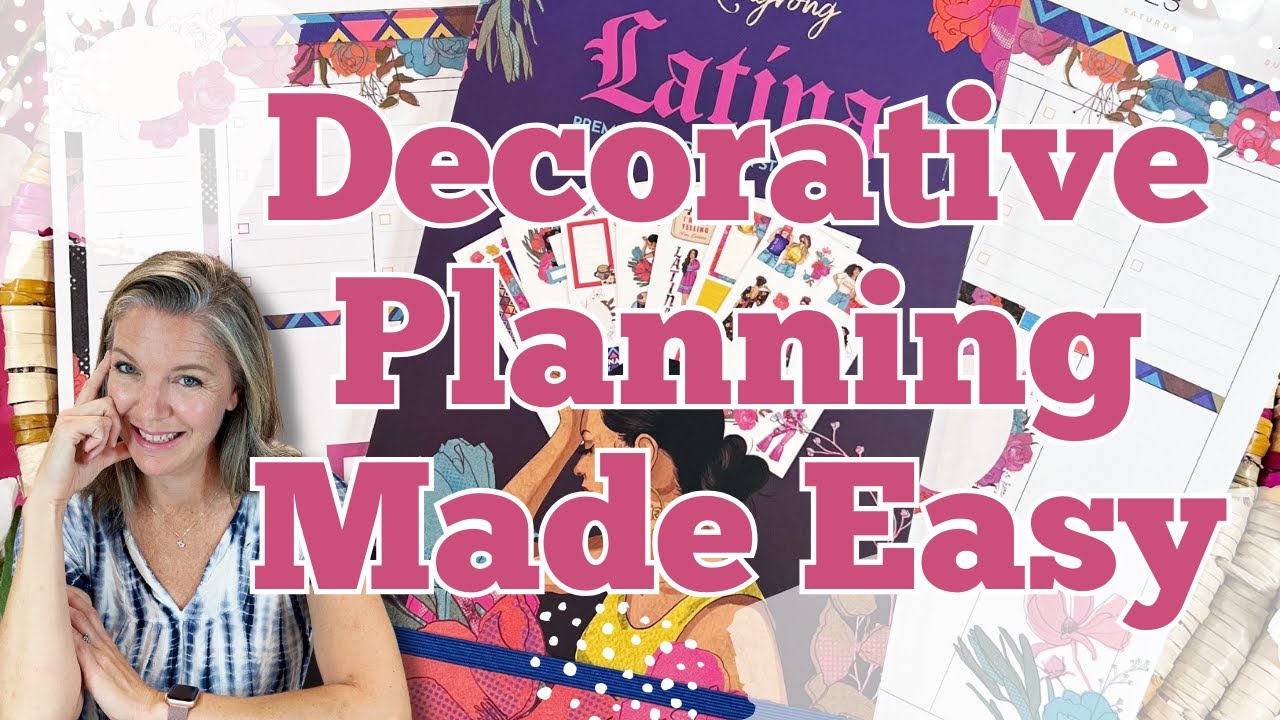 Decorative Planning Made Easy || Rongrong Devoe || Plan With Me - YouTube