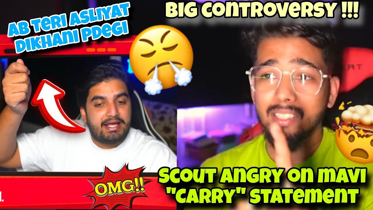 Scout and Mavi Controversy Again !!!😱 Mavi reply to scout 🚨 Scout ...