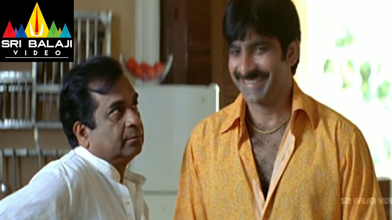 Vikramarkudu Movie Ravi Teja Brahmi Comedy With Kids | Ravi Teja ...