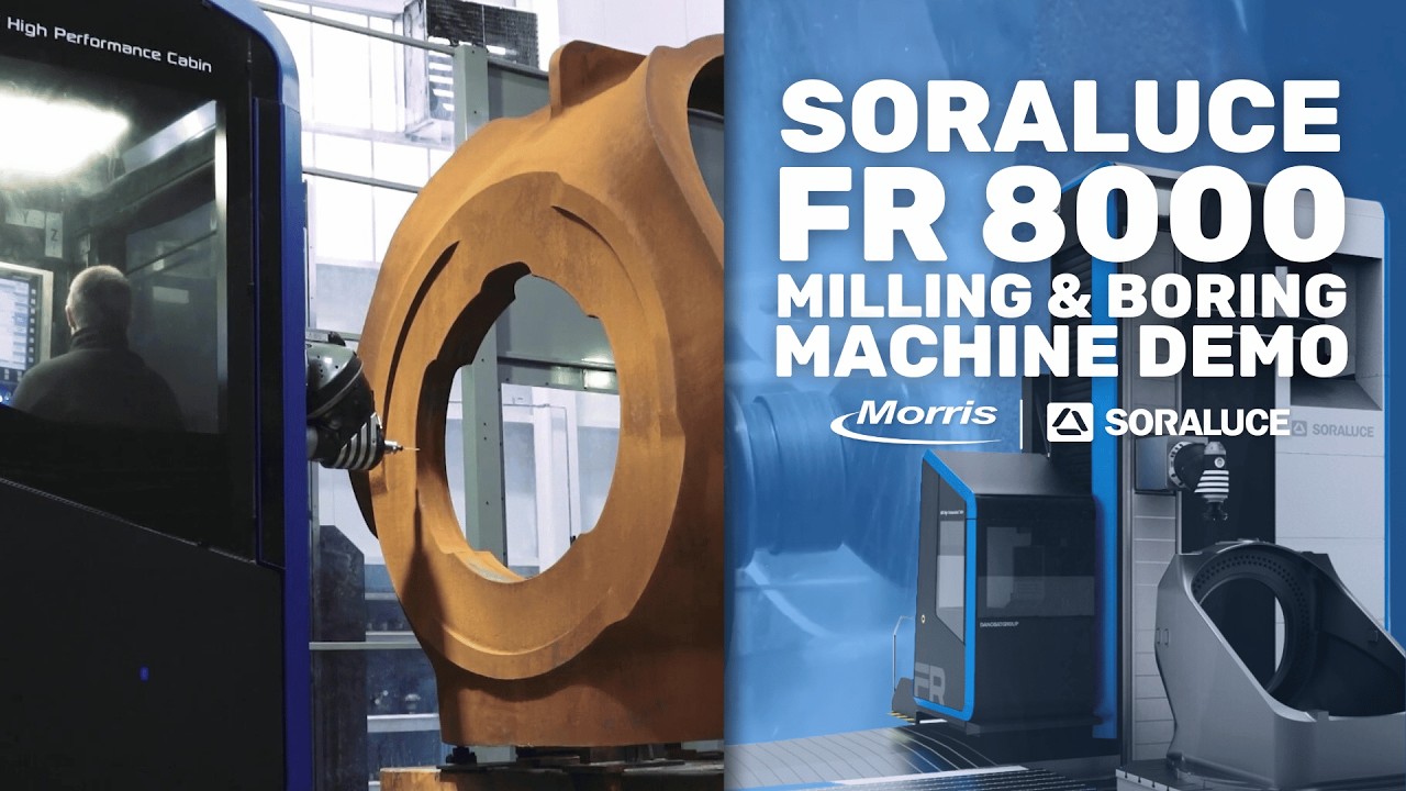 Soraluce FR 8000: Milling & Boring Machine Demo - YouTube