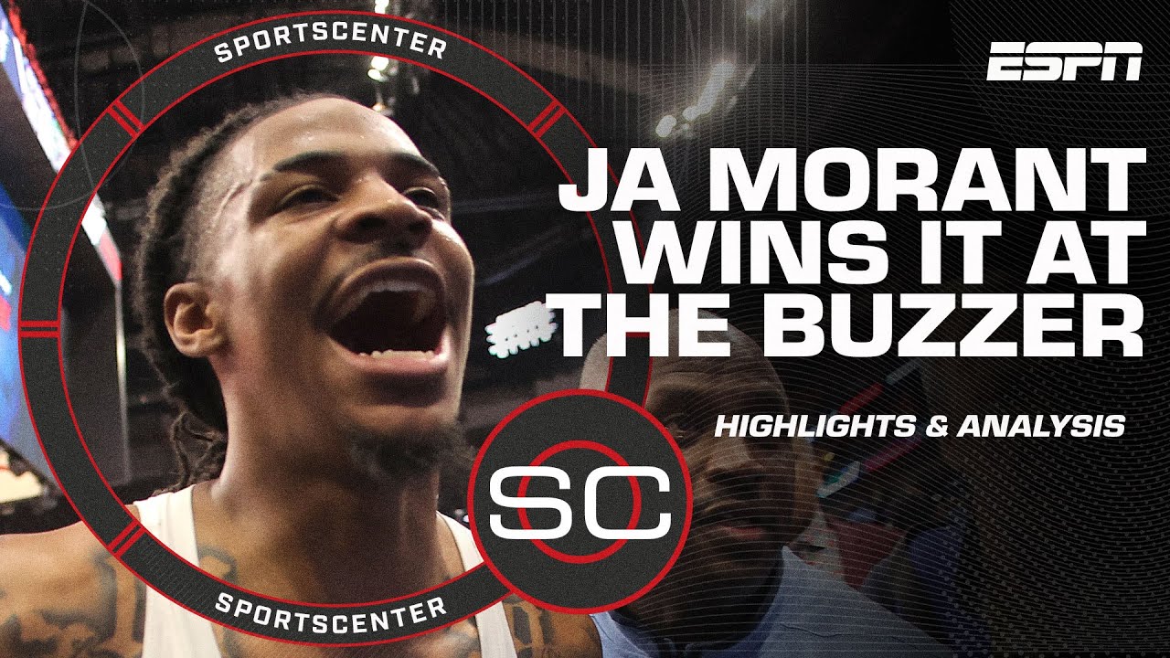 CALL 12! 📲 Ja Morant scores HISTORIC game winner in return from ...