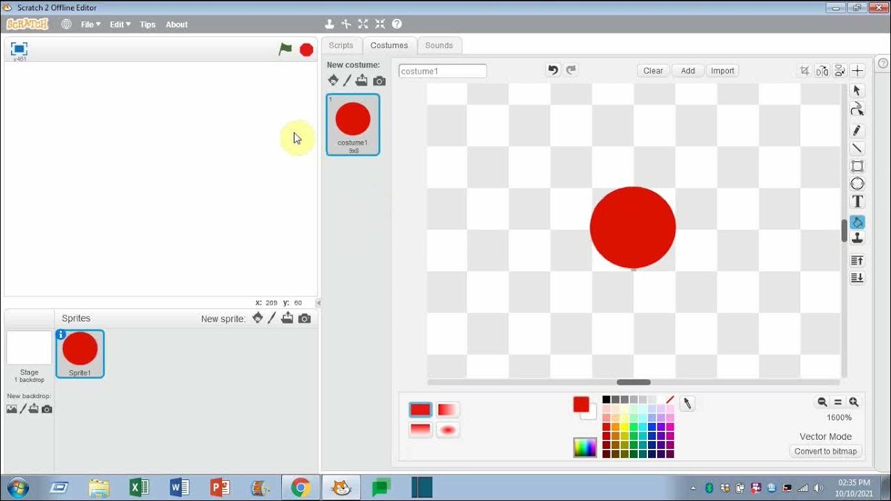 Making a laser pointer in scratch super easy [ Scratch 2.0 ] - YouTube