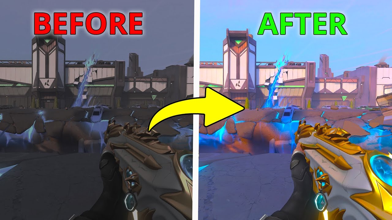 HOW TO MAKE VALORANT LOOK COLORFUL AND VIBRANT! (WITH & WITHOUT NVIDEA ...