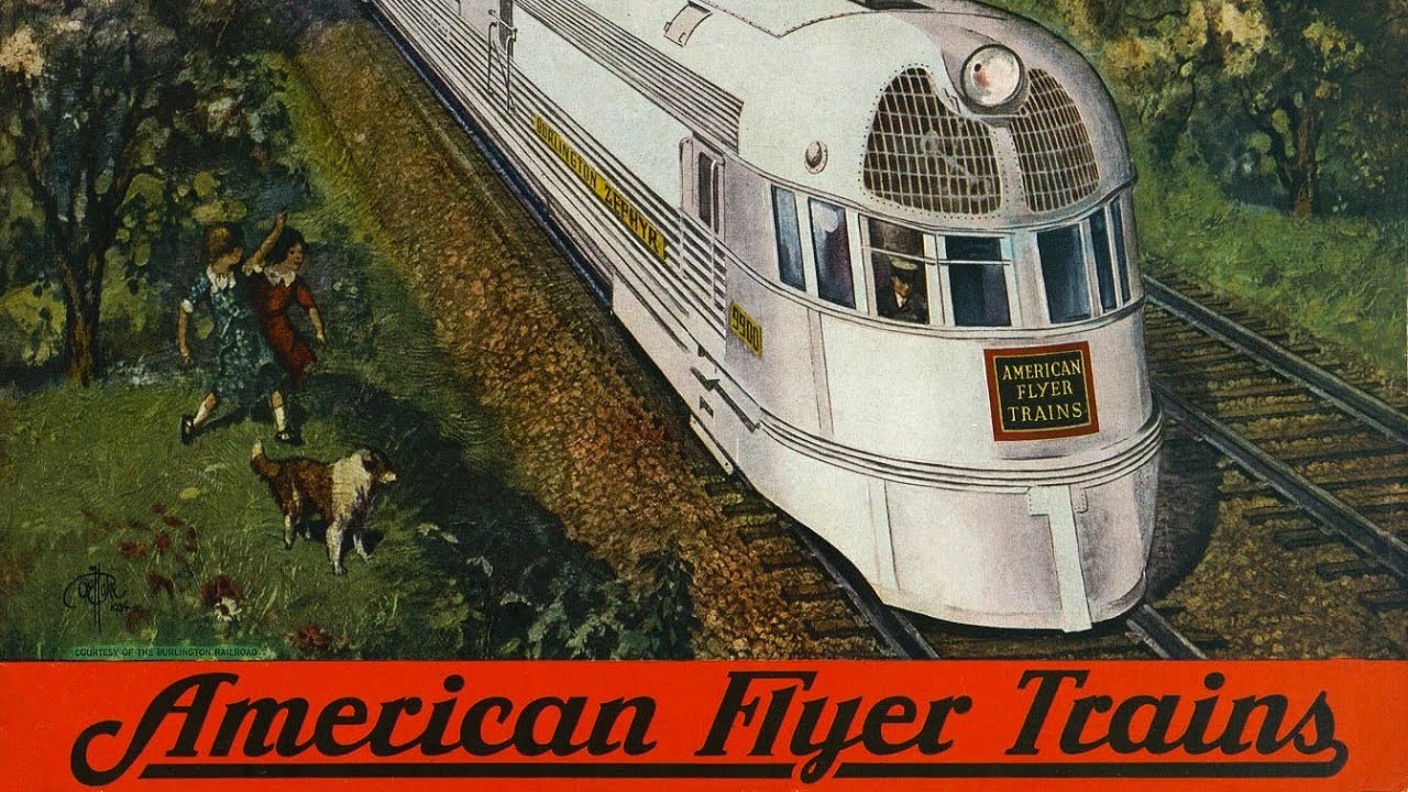 american flyer trains 1935 catalogue - YouTube