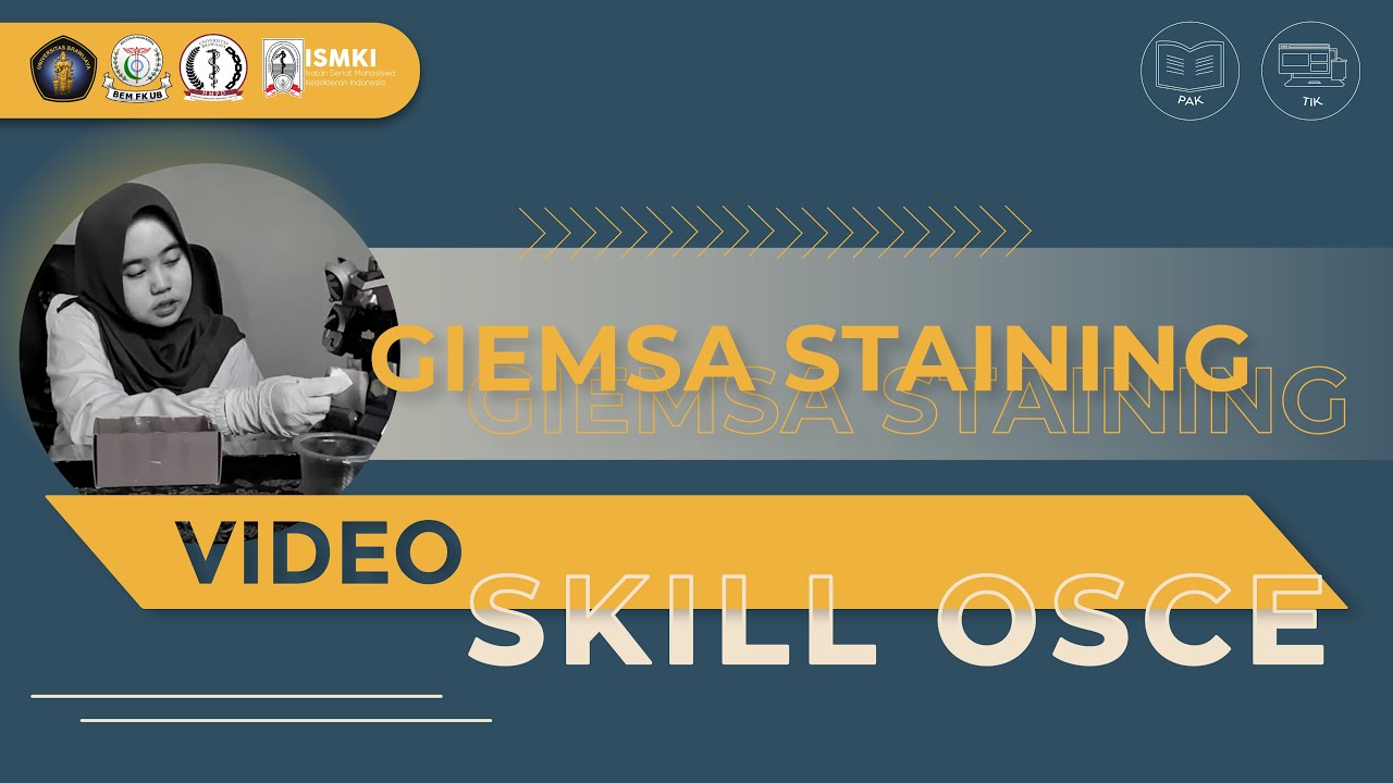 [VIDEO SKILL OSCE - Giemsa Staining] - YouTube
