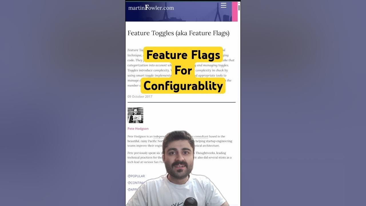 Pushing the Limits of Feature Flags! #coding - YouTube