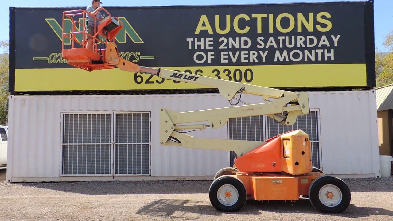 1995 JLG 45 Electric Boom Lift - YouTube