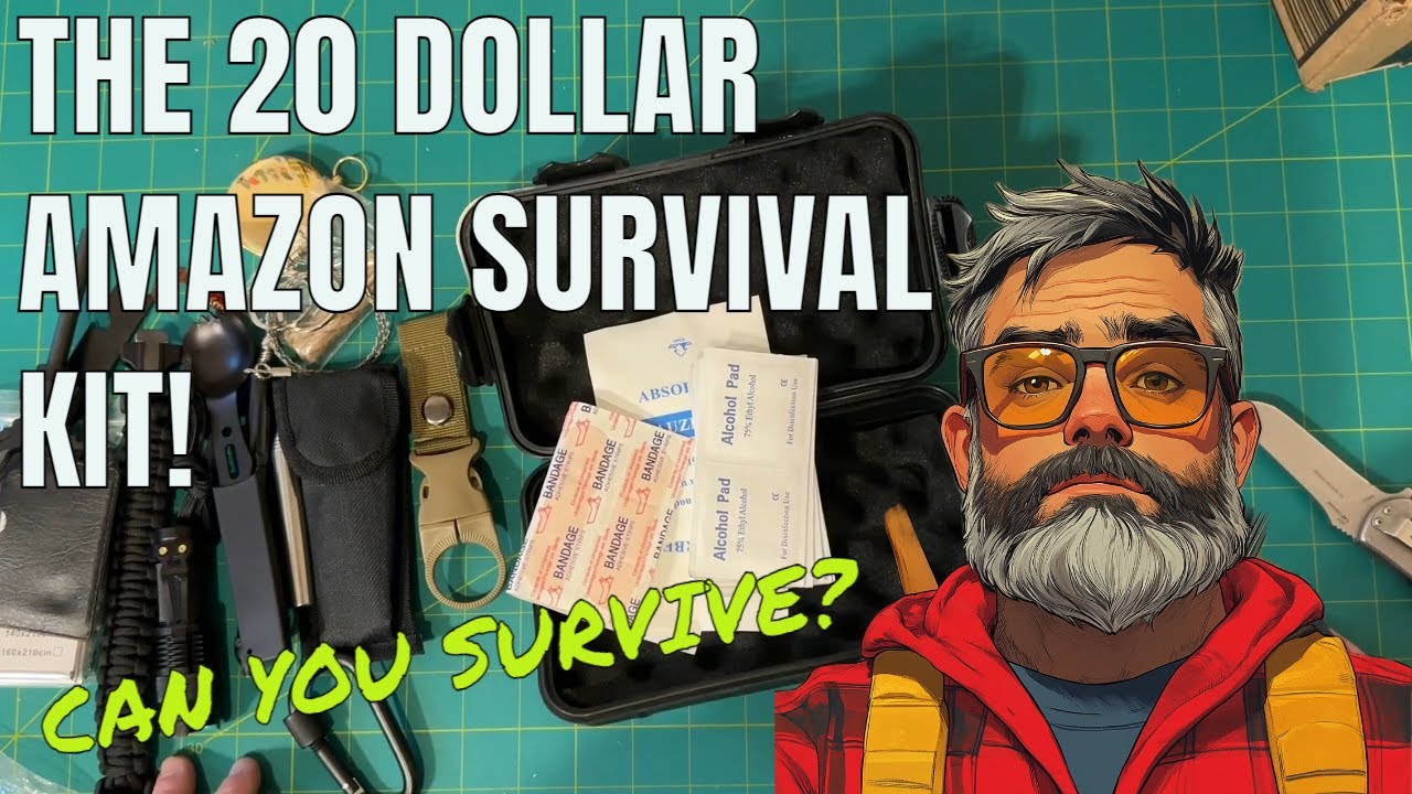 The 20 Dollar Amazon Survival Kit, Can it save your life? - YouTube