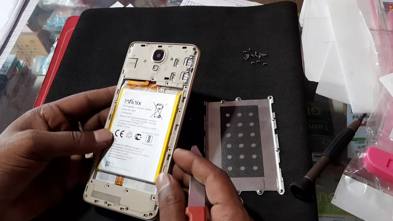 How To Battery Reaplacement Easy Process Infinix Note 4 Youtube 2020 ...